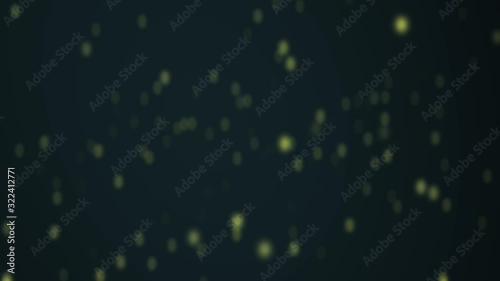 Bokeh,Blurred background.Blurred particles(anamorphic lens) on a dark ...