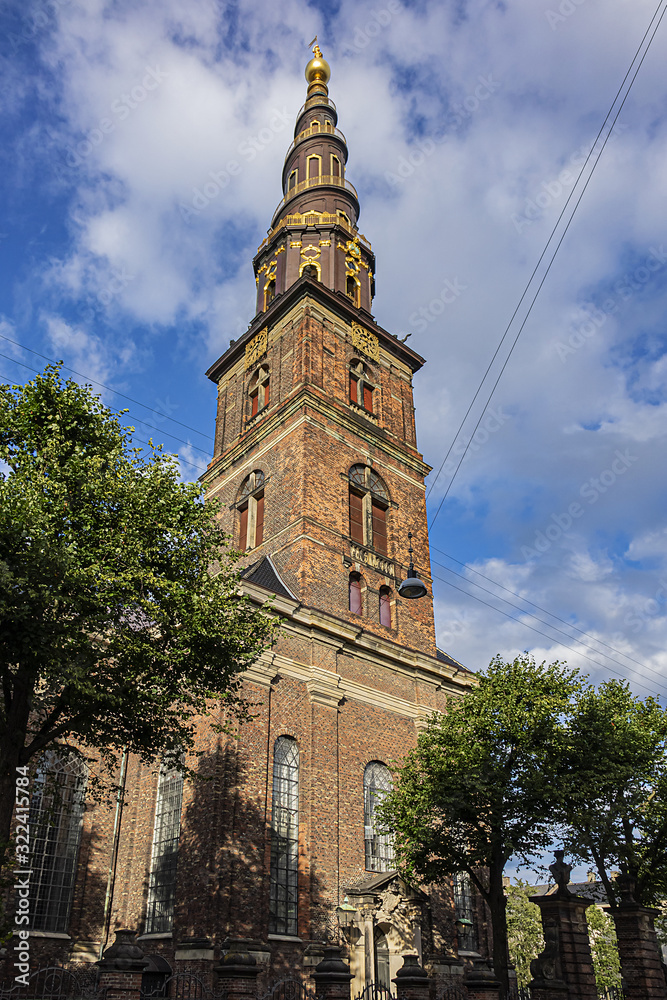 Copenhagen Our Saviour's (Vor Frelsers Kirke) - one of Denmark's most ...