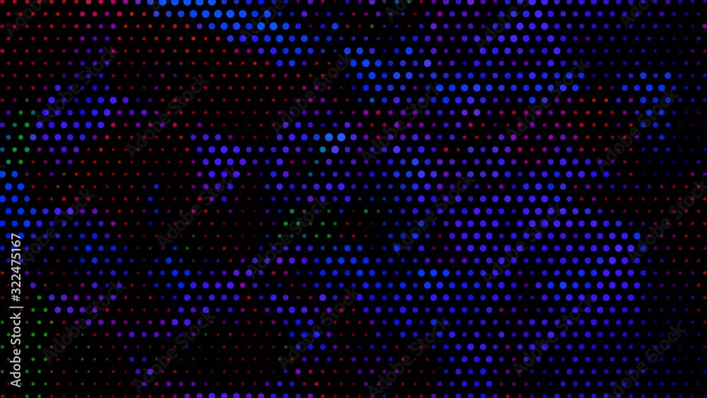 RGB dark background. Screensaver. Abstract pattern for design. 4K ...