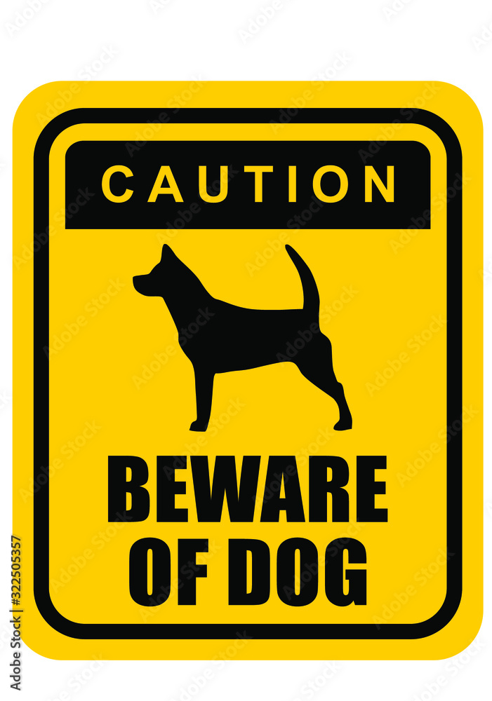 Caution warning, beware sign board. Exclamation marks Stock Vector ...