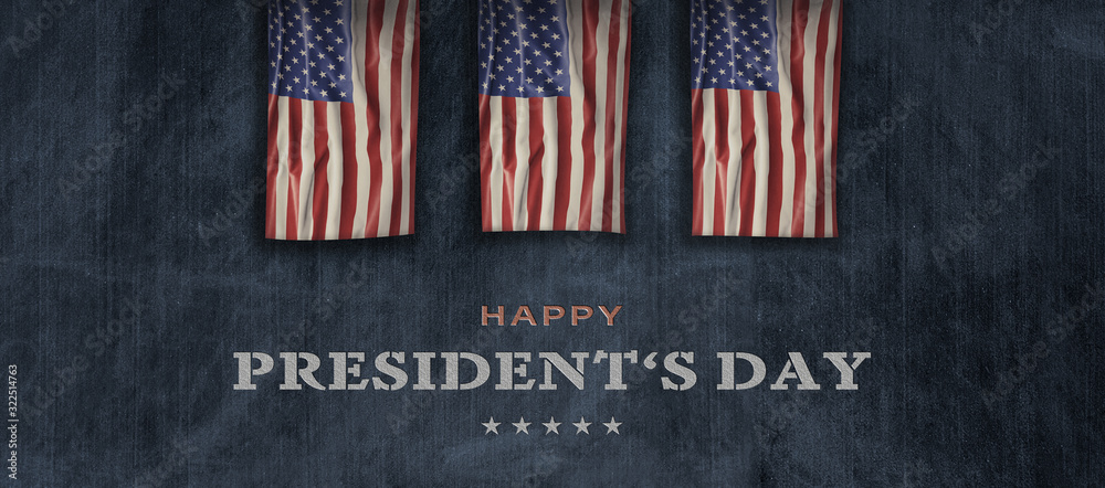 American National Holiday. US Flag with American stars, stripes and ...