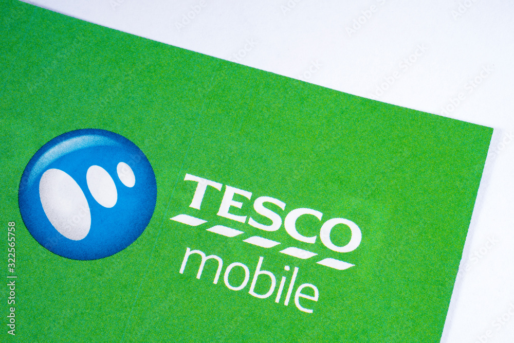 Tesco Mobile Symbol Stock Photo | Adobe Stock