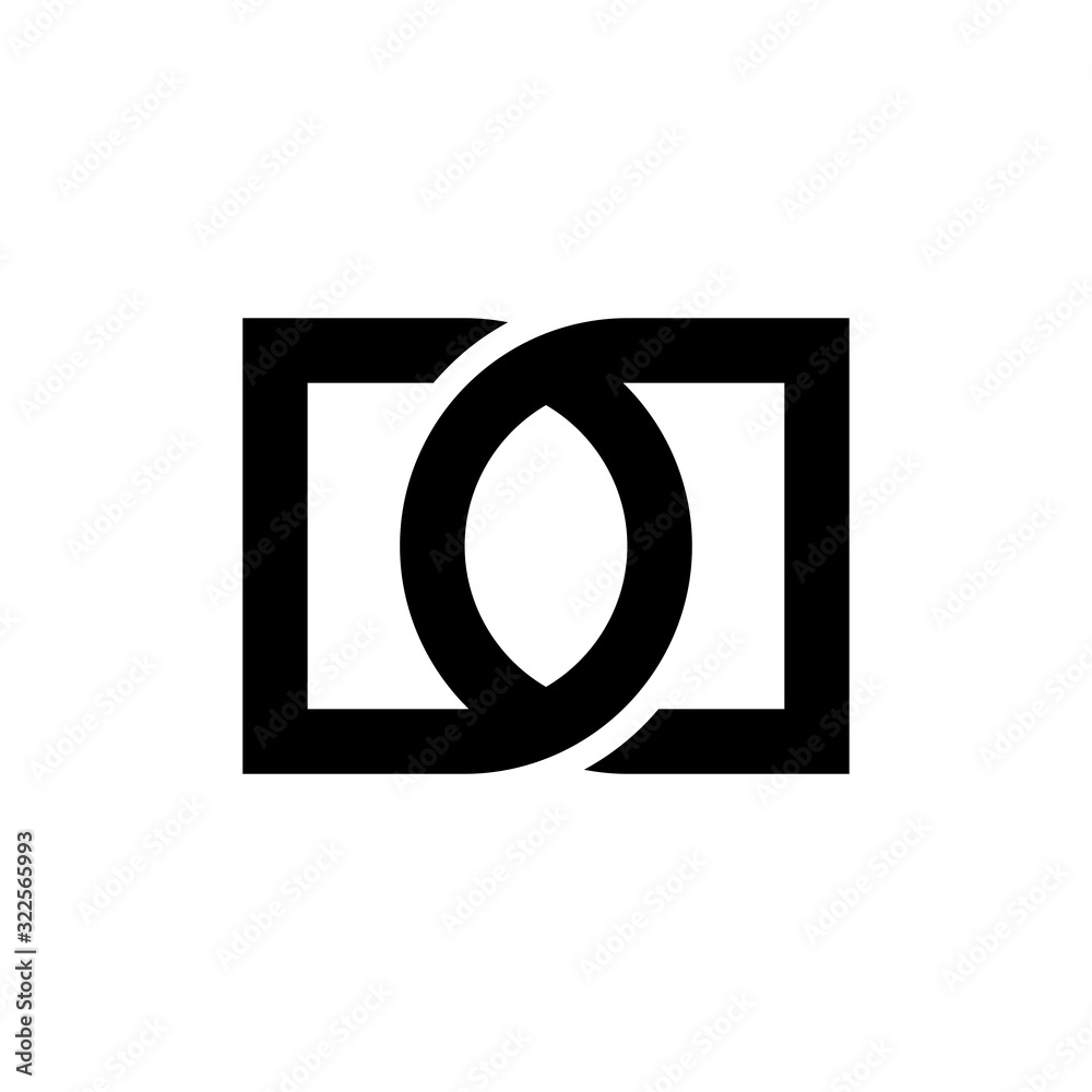 DD letter logo konsep icon template Stock Vector | Adobe Stock