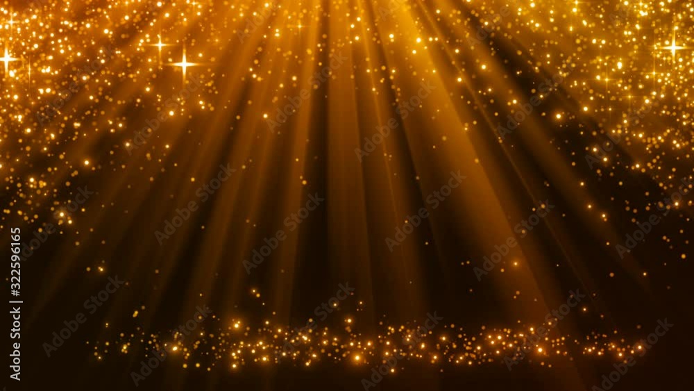 golden stage fashion light background abstract Stock Video | Adobe Stock