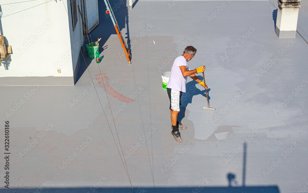 Building resins for waterproofing terraces, solving infiltration ...