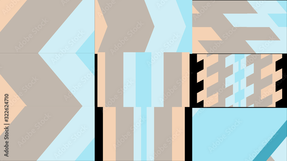 Ten Shape Transition Stock Template | Adobe Stock