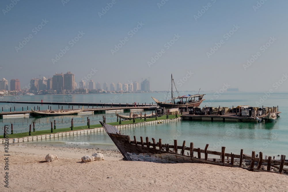 katara village, Doha, Qatar Stock Photo | Adobe Stock