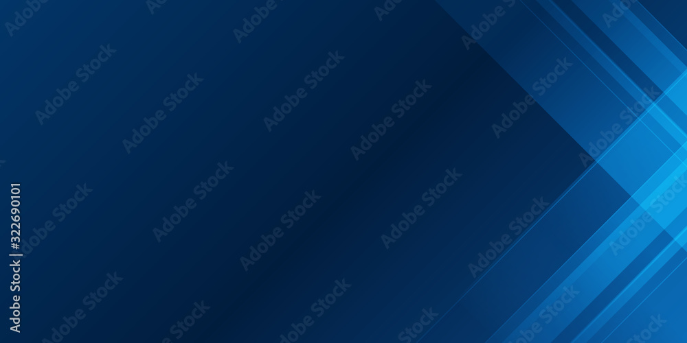 Modern abstract blue background with light multiply and shiny effect ...