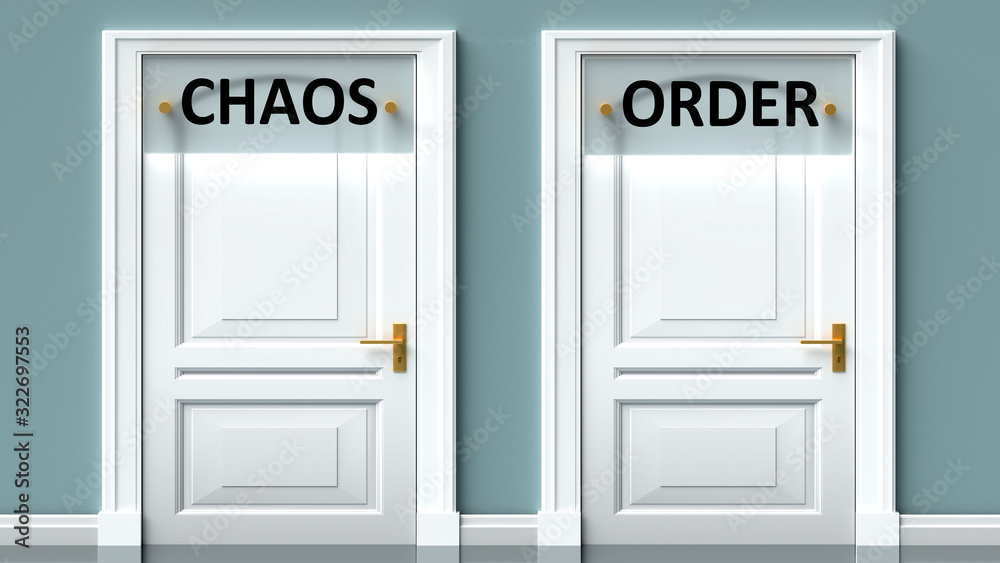Chaos And Order Ad