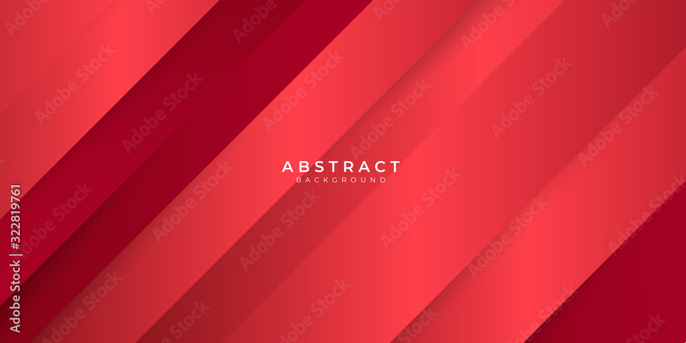 Red bright line cut shadow abstract background vector illustration for ...