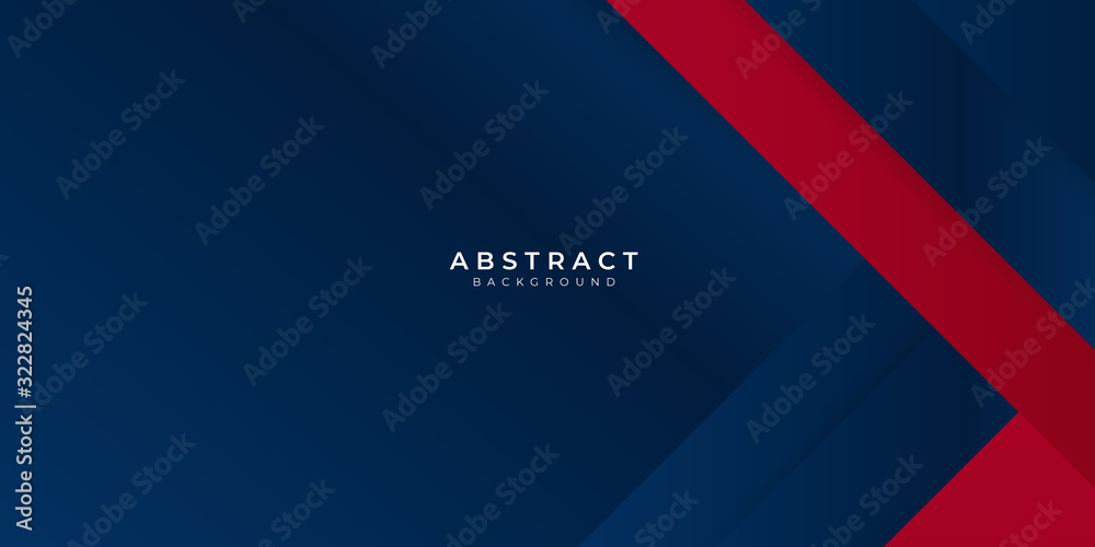 Red gradient blue box rectangle abstract background vector presentation ...