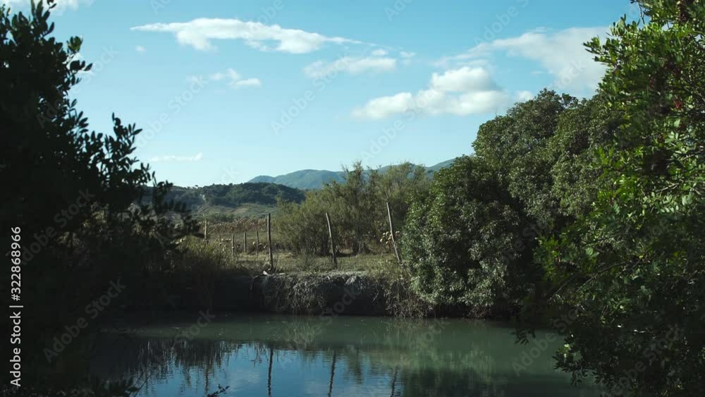Acque sulfuree 2 con panorama - Lago - Italia, Valle della Sila ...