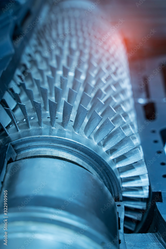 Jet engine, internal structure with hydraulic, aircraft and aerospace ...