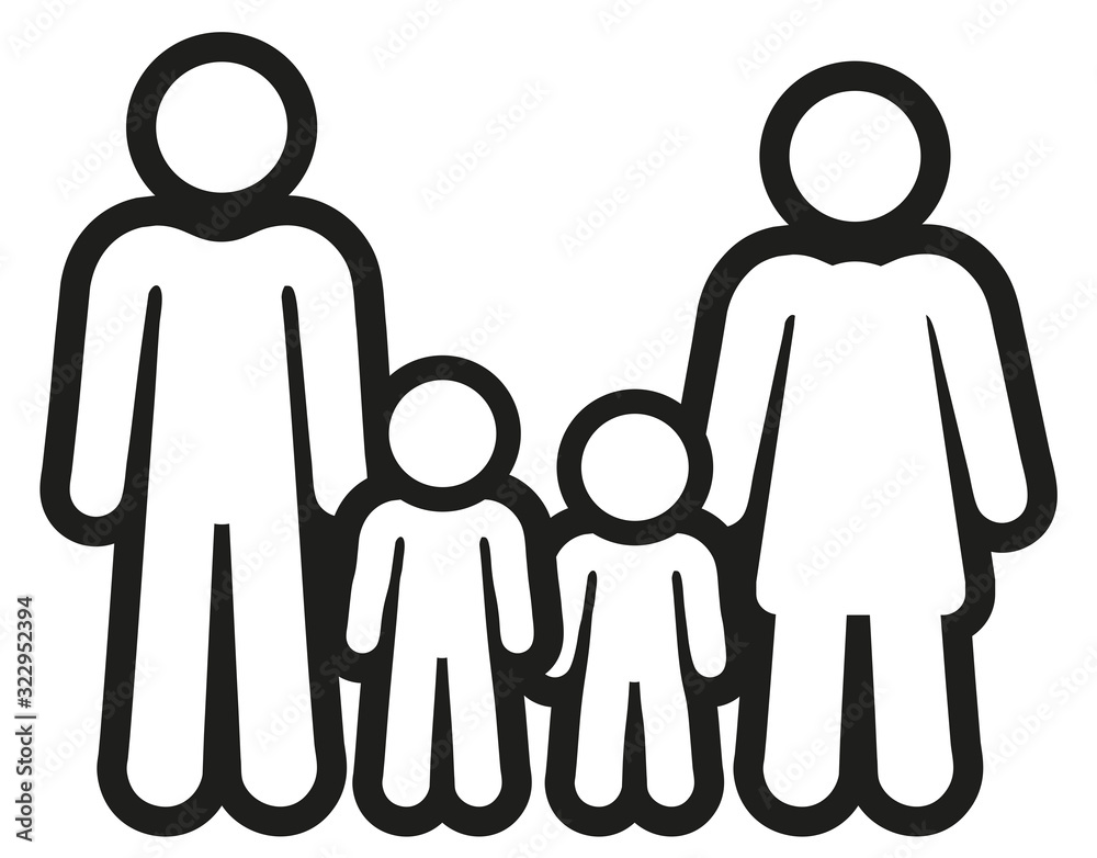 famille picto 12 2 Stock Vector | Adobe Stock
