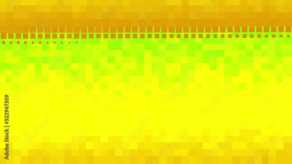 Abstract pixel block layers moving one by one, seamless loop. Animation ...