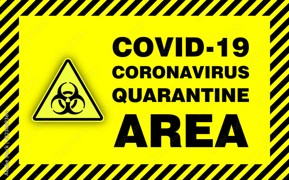 Quarantine Sign Real