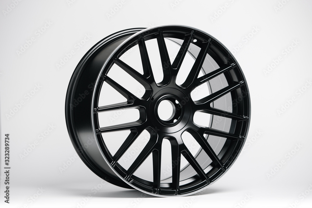 Car metal disc rim isolated on white background Stock Photo | Adobe Stock