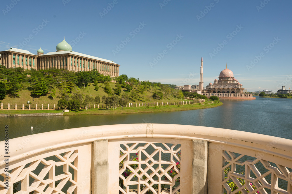 The Perdana Putra Is A Building In Putrajaya Malaysia Which Houses The Office Complex Of The