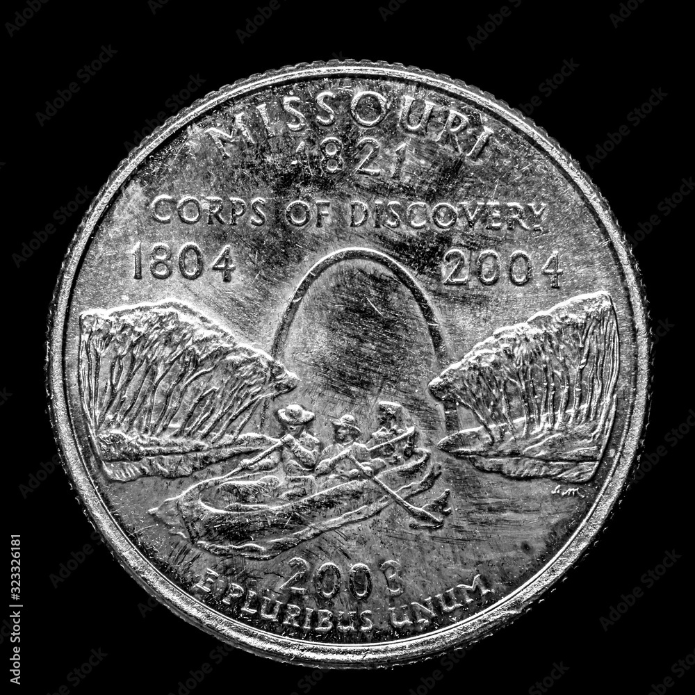 This quarter represents Missouri the state known for the Gateway Arch ...