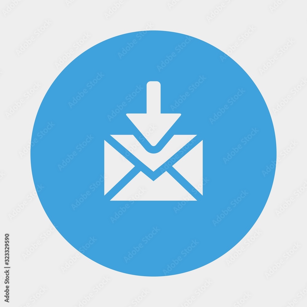 Incoming Mail Icon Vector Illustration And Symbol For Website And incoming-mail-icon-vector-illustration-and-symbol-for-website-and