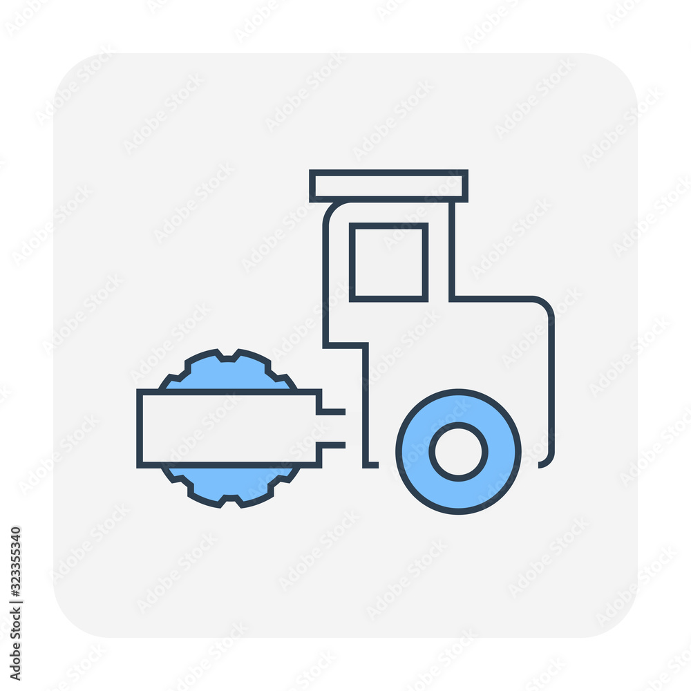 soil compaction icon Stock Vector | Adobe Stock