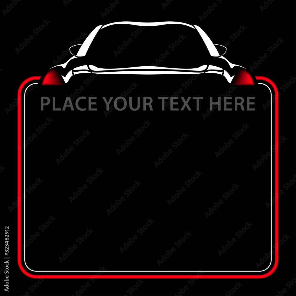 Car Logo Abstract Lines Vector. Vector illustration Stock Vector ...