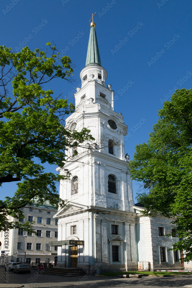 Peter and Paul Church, the oldest Orthodox Church in Riga, was built ...