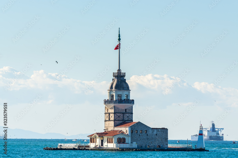 The Maiden's Tower, also known as Leander's Tower since the medieval ...