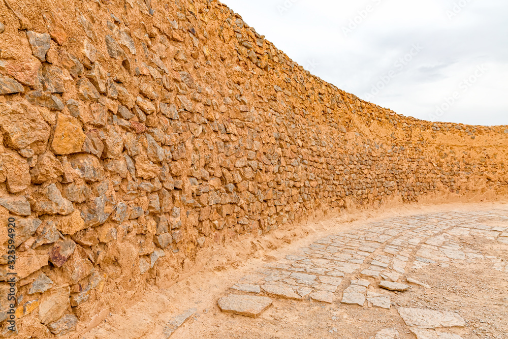 Tower of Silence wall Stock Photo | Adobe Stock
