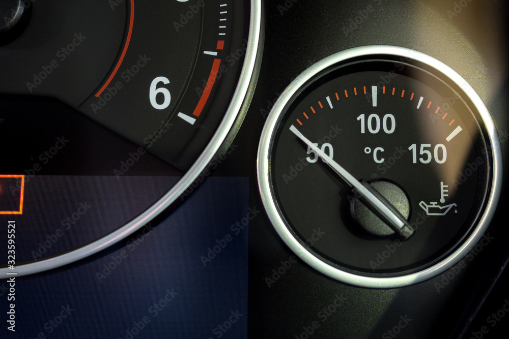 Oil Dashboard Car