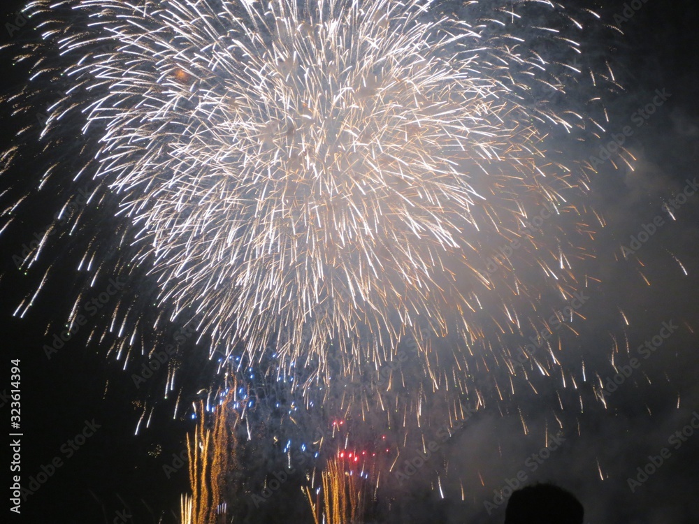 fire works Stock Photo | Adobe Stock