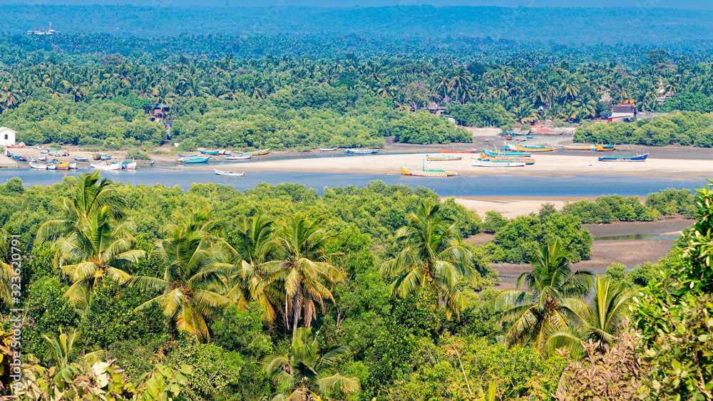 Nature of North Goa, panoramas and views Stock Photo | Adobe Stock
