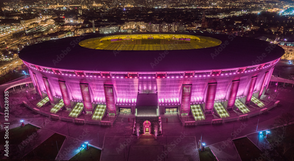 Foto de Budapest, Hungary 2020.01.30 - Aerial view of Budapest's brand ...
