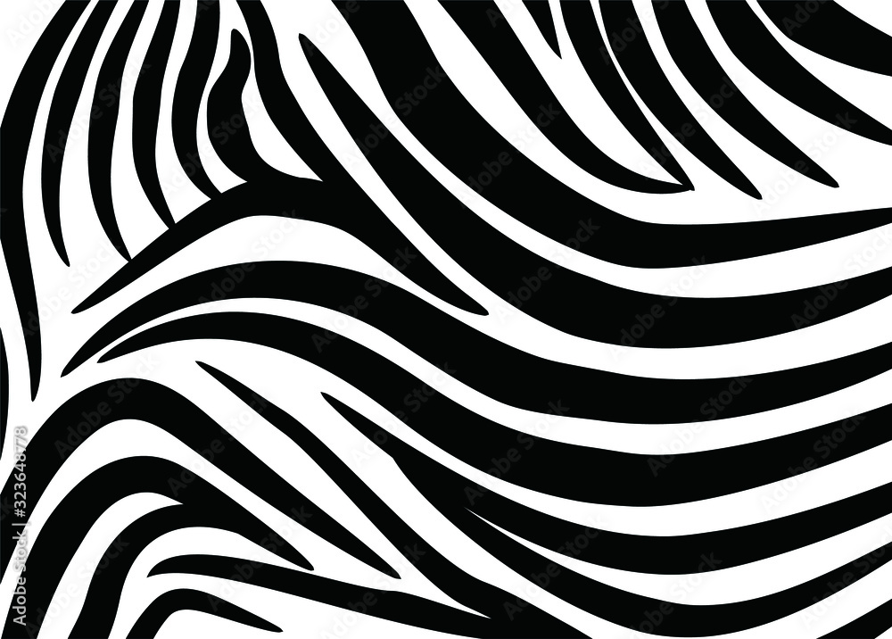 Vetor de Modern abstract zebra skin pattern. For covers, business cards ...