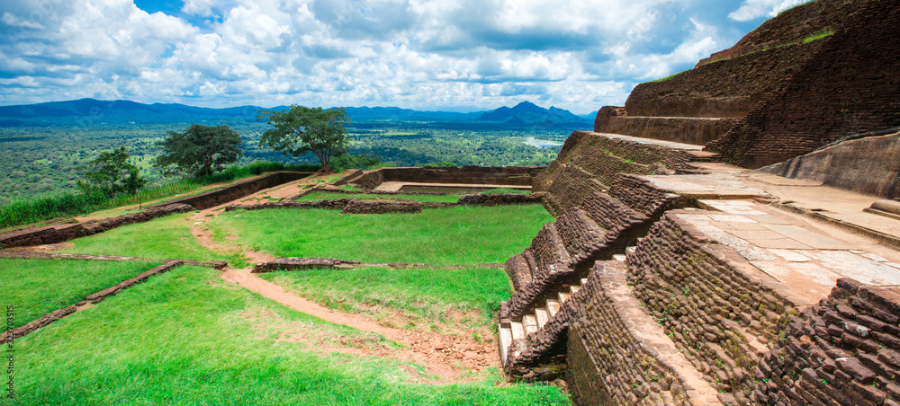 Sigiriya Lion Rock Fortress in Sri Lanka Stock Photo | Adobe Stock