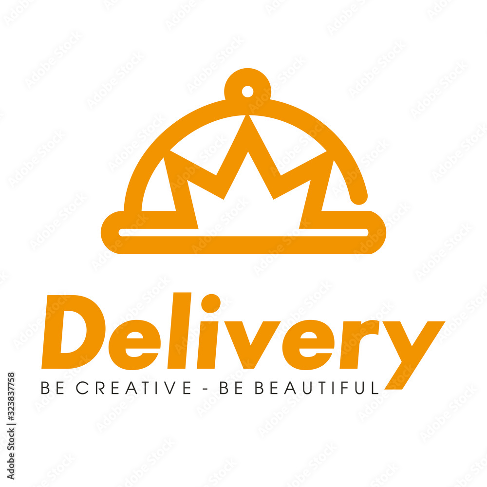 Food King, Food Crown, and Restaurant Logo Design Vector Stock Vector ...