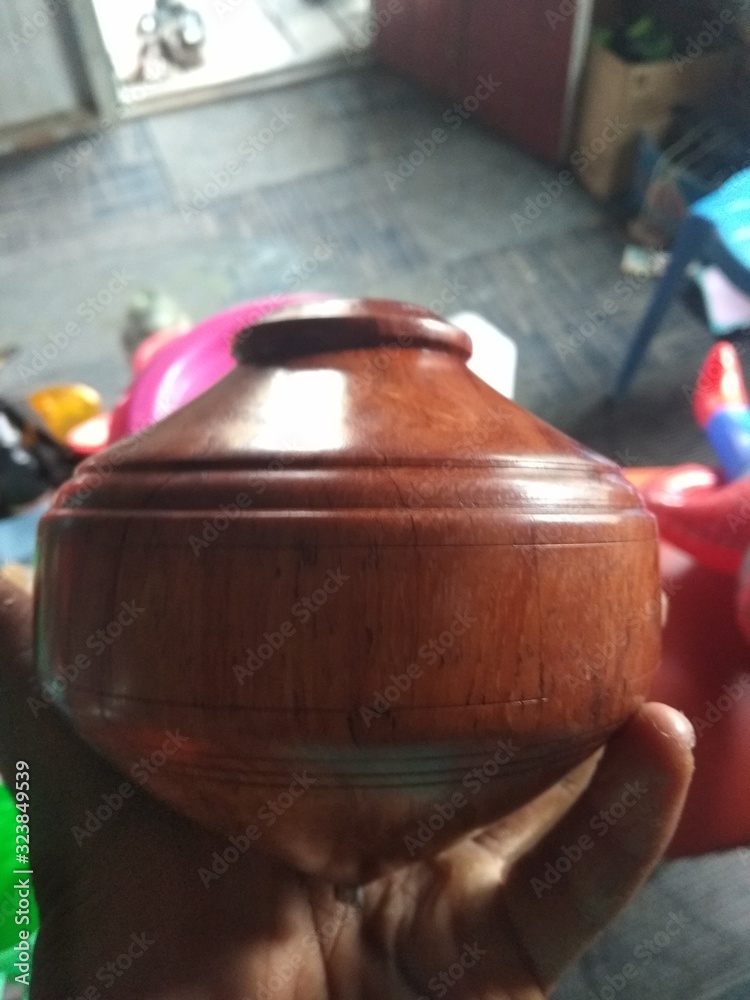 Gasing pangkah,game tradisional indonesian Stock Photo | Adobe Stock