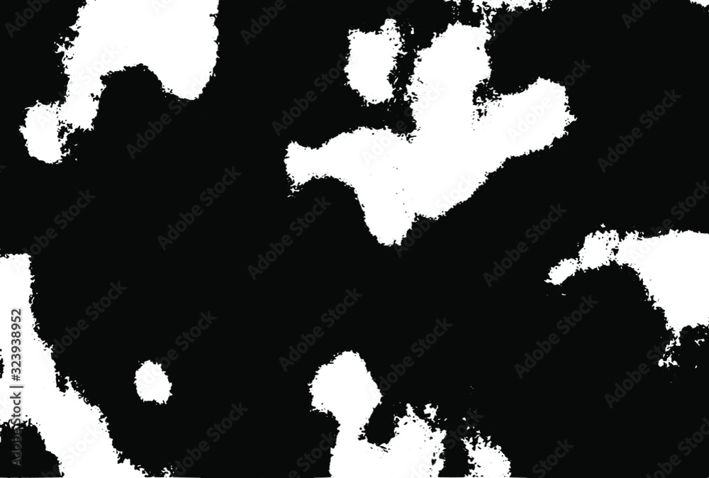 Abstract monochrome dark background of chaotic spots. Overlay template ...
