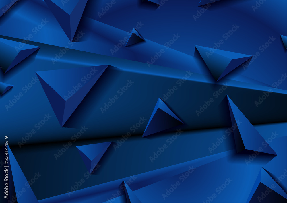 3d Triangle Graphic Design