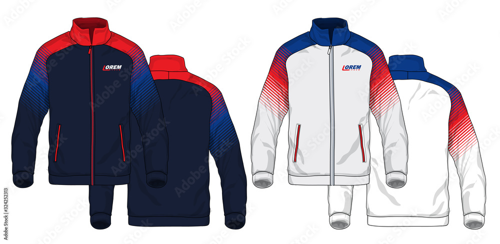 Vetor de Vector illustration of sport jacket do Stock | Adobe Stock