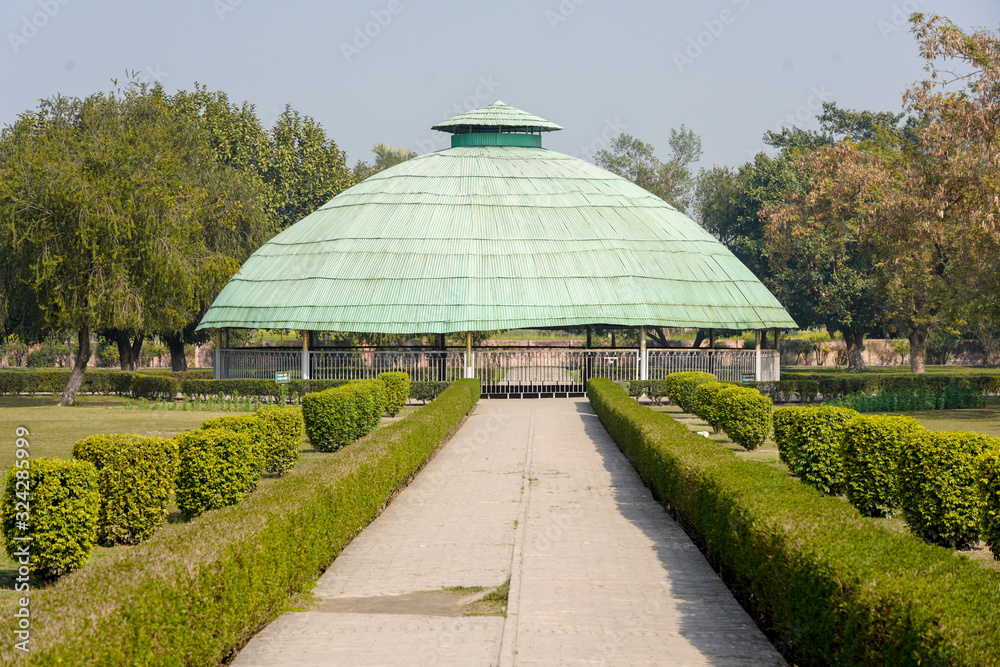 View of The Buddha Relic Stupa or Licchavi Stupa in Vaishali India ...