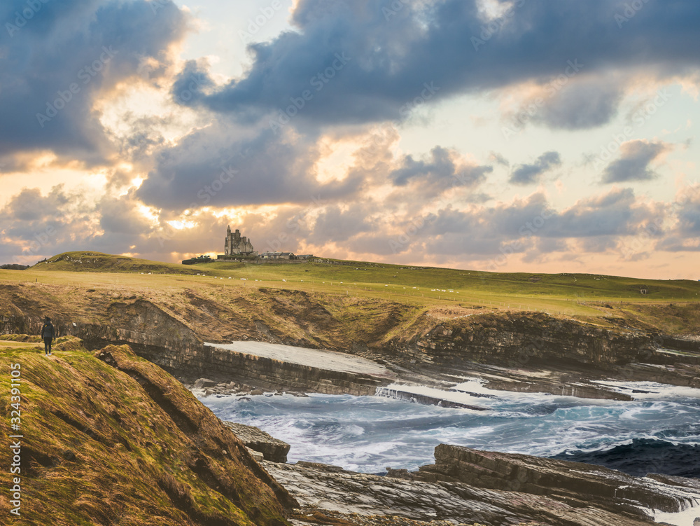 Classiebawn Castle, Ireland Stock Photo | Adobe Stock