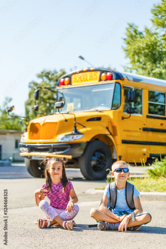 Laughing smiling Caucasian boy student kid with funny face expression ...