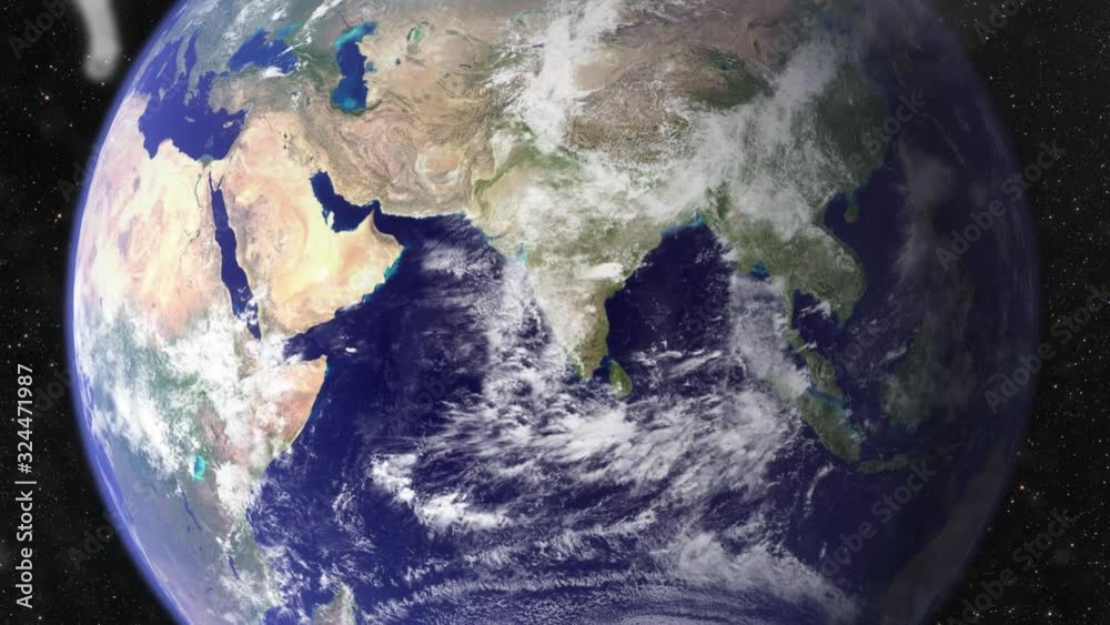 Breathtaking animation of Earth from the International Space Station ...