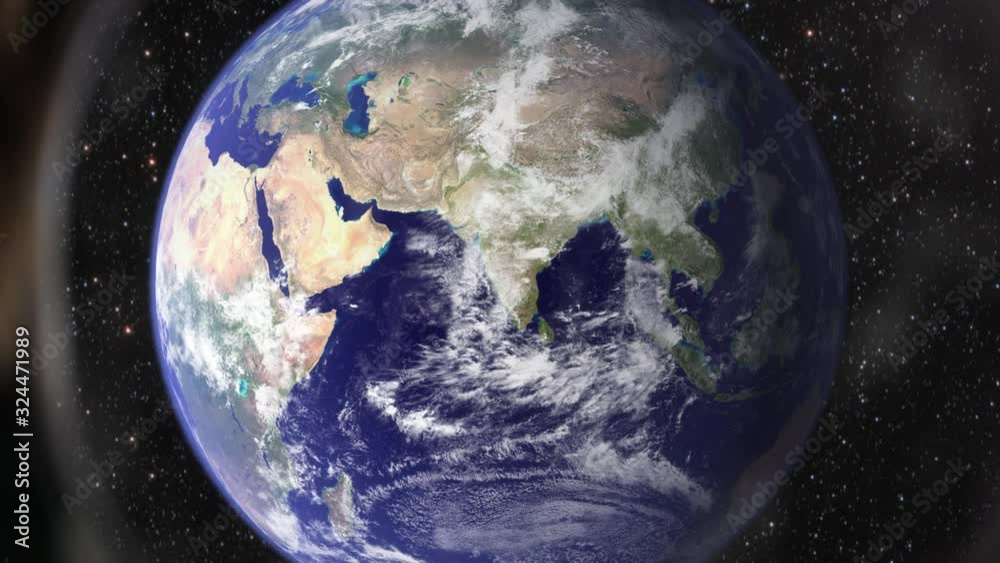 Incredible view of Earth from the international space station (ISS ...