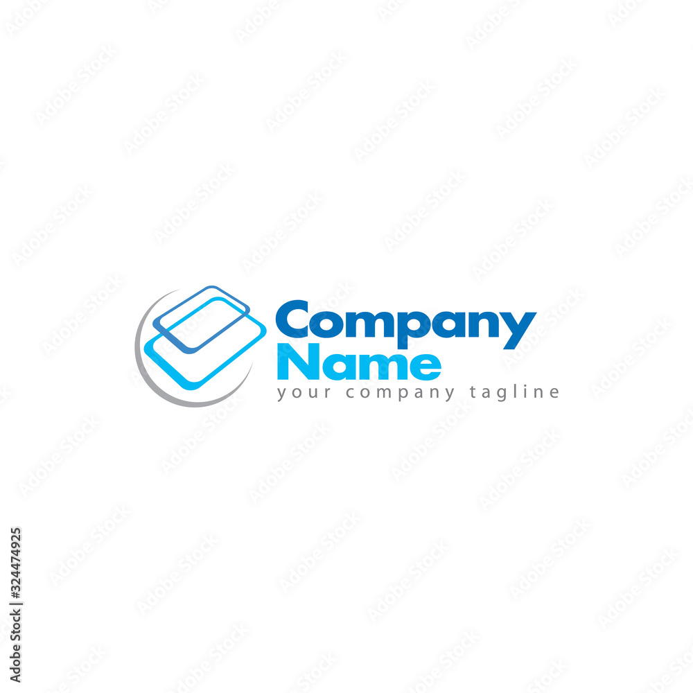 Stockvector Glass service symbol layout. Windows and screens repair ...