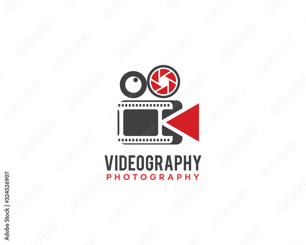 Photography and Video Logo Icon Design Vector Stock Vector | Adobe Stock