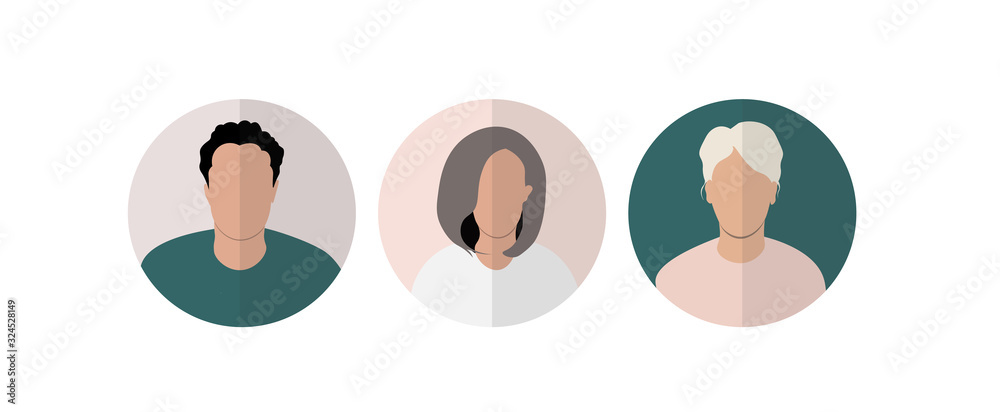 characters , user profile Stock Vector | Adobe Stock