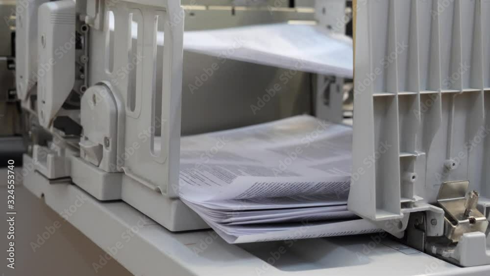 risograph. Fast printing of multiple copies. printing equipment Stock ...