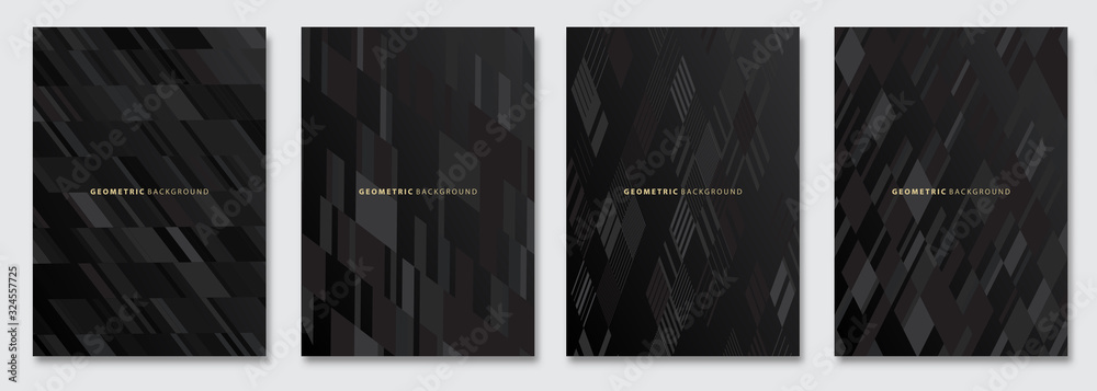 Vector abstract background, dark subtle creative wave patterns ...